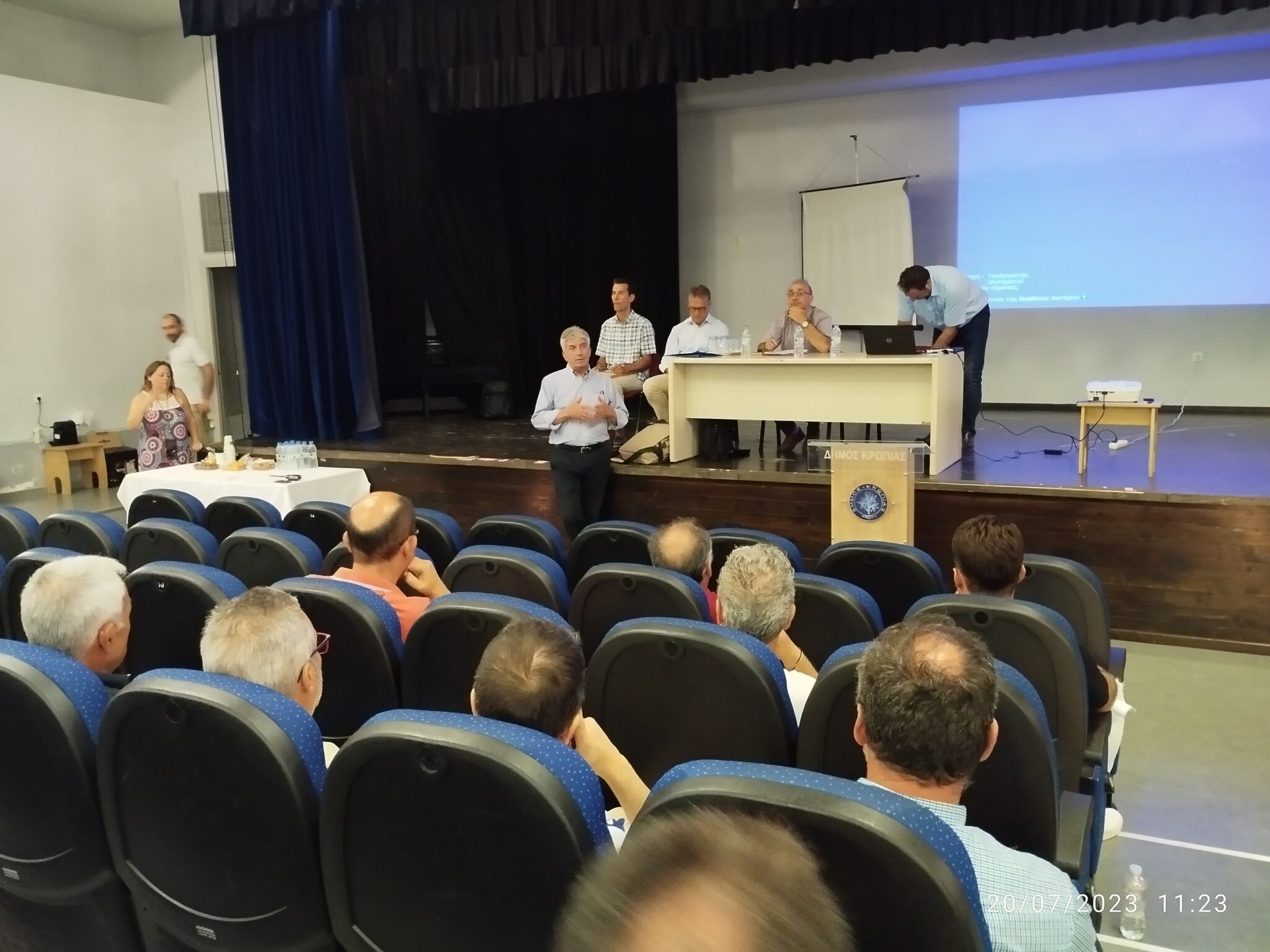 Η ΣΥΝΑΝΤΗΣΗ ΕΡΓΑΣΙΑΣ ΔΗΜΟΣ ΚΡΩΠΙΑΣ ΕΥΔΑΠ ΑΓΡΟΤΙΚΟΙ ΣΥΛΛΟΓΟΙ ΓΙΑ ΤΟ ...