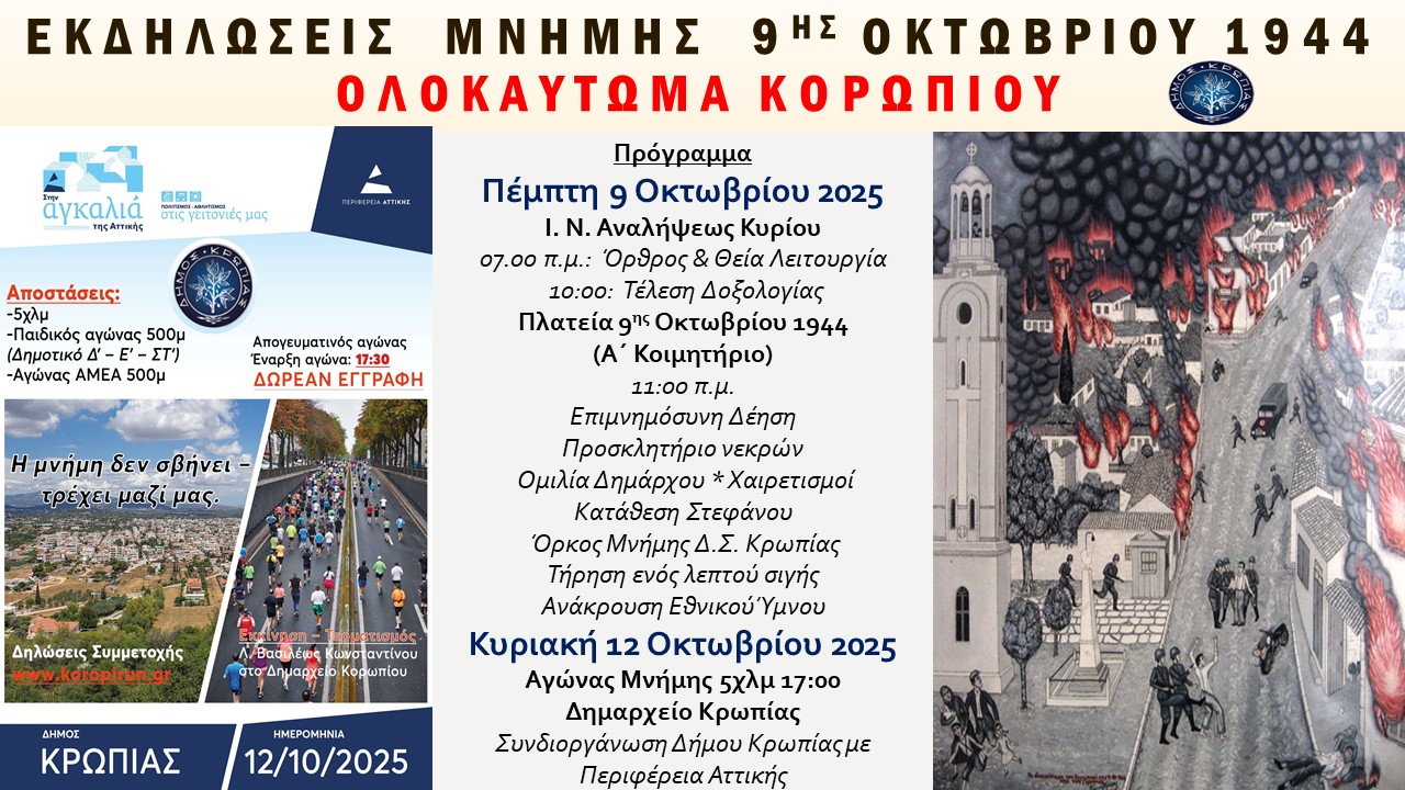 24 Σεπτεμβρίου 2025 – Koropi